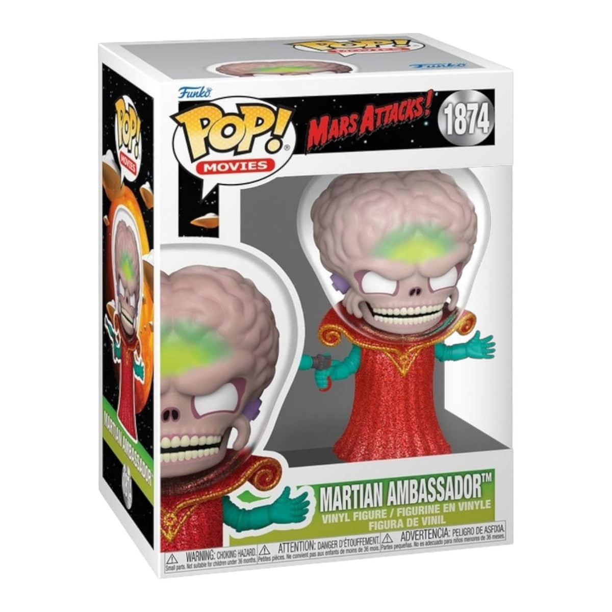 Funko Pop Martian Ambassador 1874 Mars Attacks! – Limited Edition