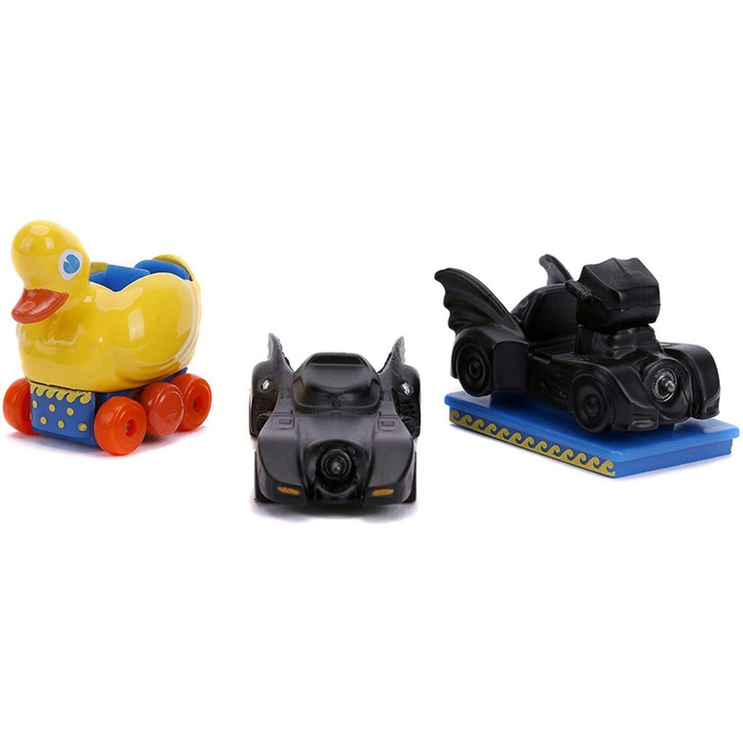 Jada Toys Set Vehículo Nano Rides Batmobile & The Penguin Batman ...