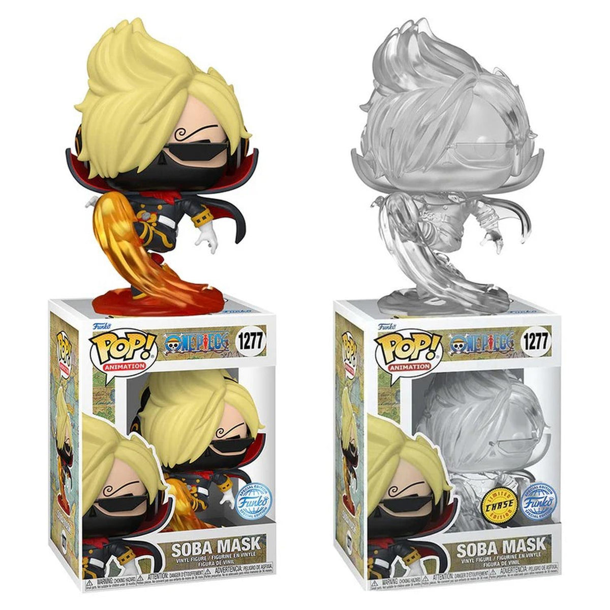 Funko Pop Soba Mask 1277 Special Edition One Piece By Eiichirō Oda ...