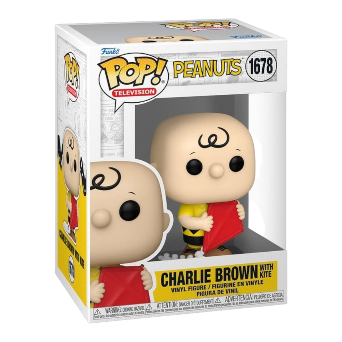 Funko Pop Charlie Brown With Kite #1678 Peanuts – Limited Edition