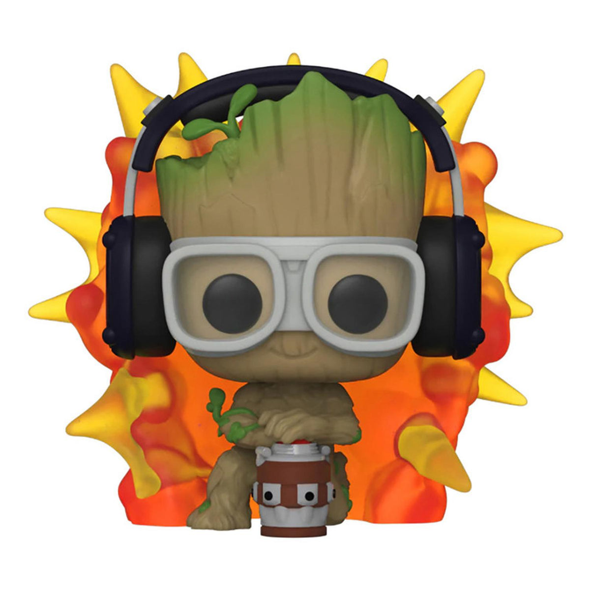 Funko Pop Groot With Detonator 1195 I Am Groot By Marvel - Limited Edi ...