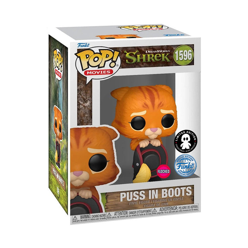 Funko Pop Gato Con Botas 1596 Special Edition Exclusivo Shrek Limited Edition