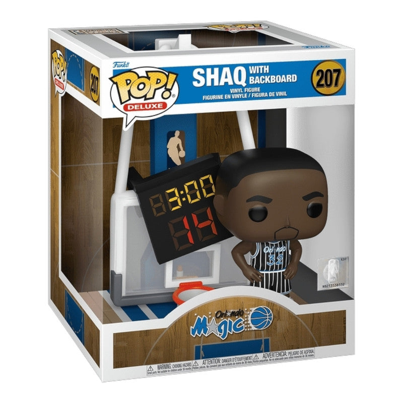 Funko Pop Deluxe! Shaq With Backboard #207 Orlando Magic – Limited Edition