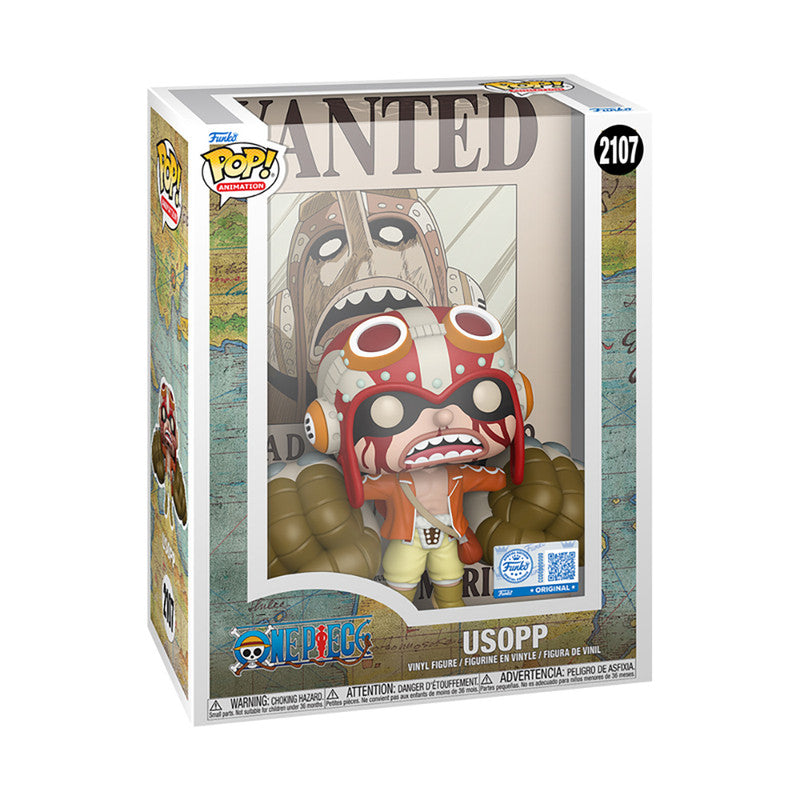 Funko Pop Cover! Ussop #2107 Exclusivo One Piece – Limited Edition