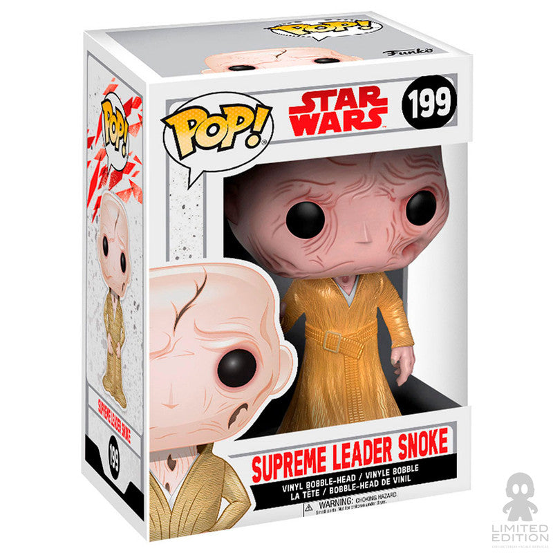 Funko Pop Supreme Leader Snoke Episodio Viii The Last Jedi By Star War ...