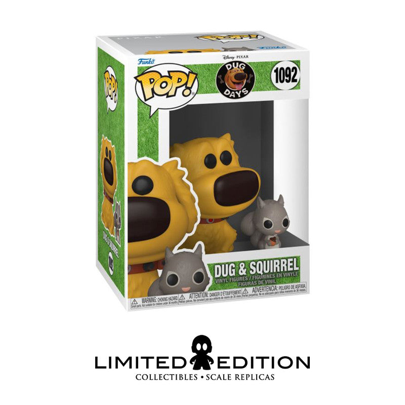Funko Pop Dug And Squirrel 1092 Disney Dug Days – Limited Edition